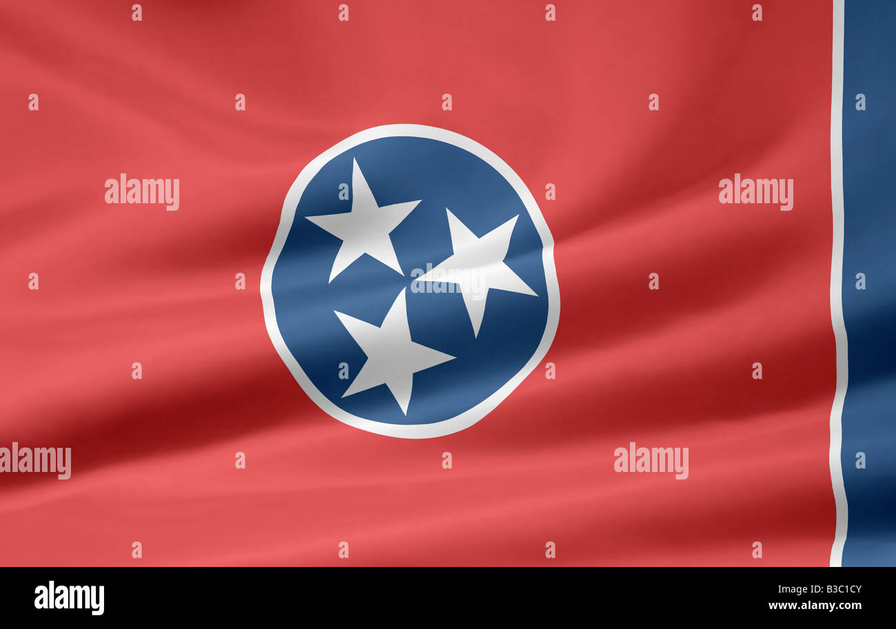Tennessee flag hi-res stock photography and images - Alamy
