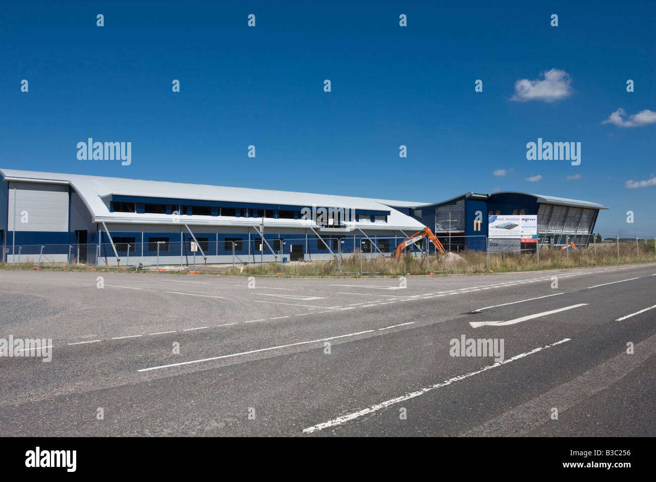 Construction of new Jet engine support center Kent International ...