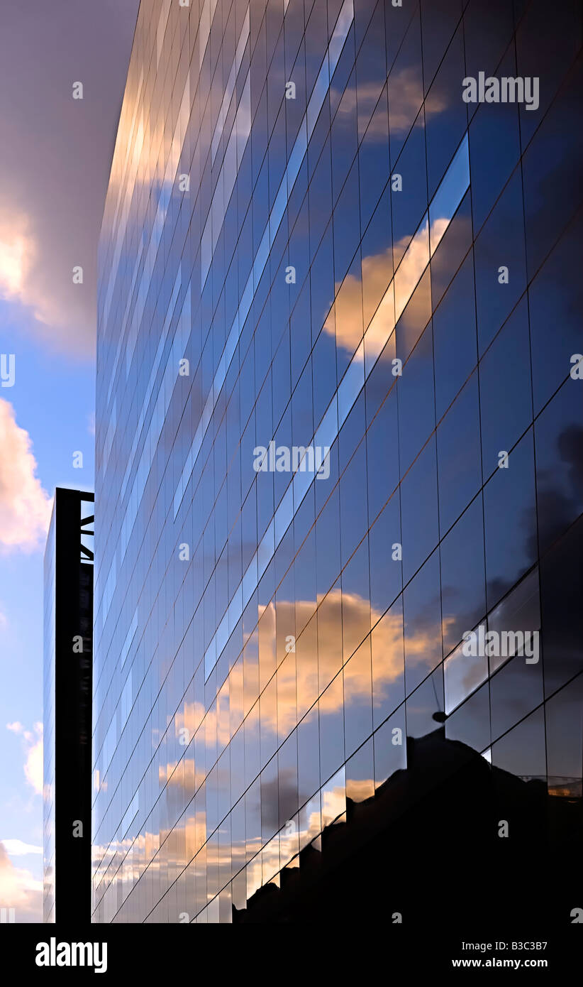 Royal Danish Library, The Black Diamond building in Copenhagen, Denmark ...