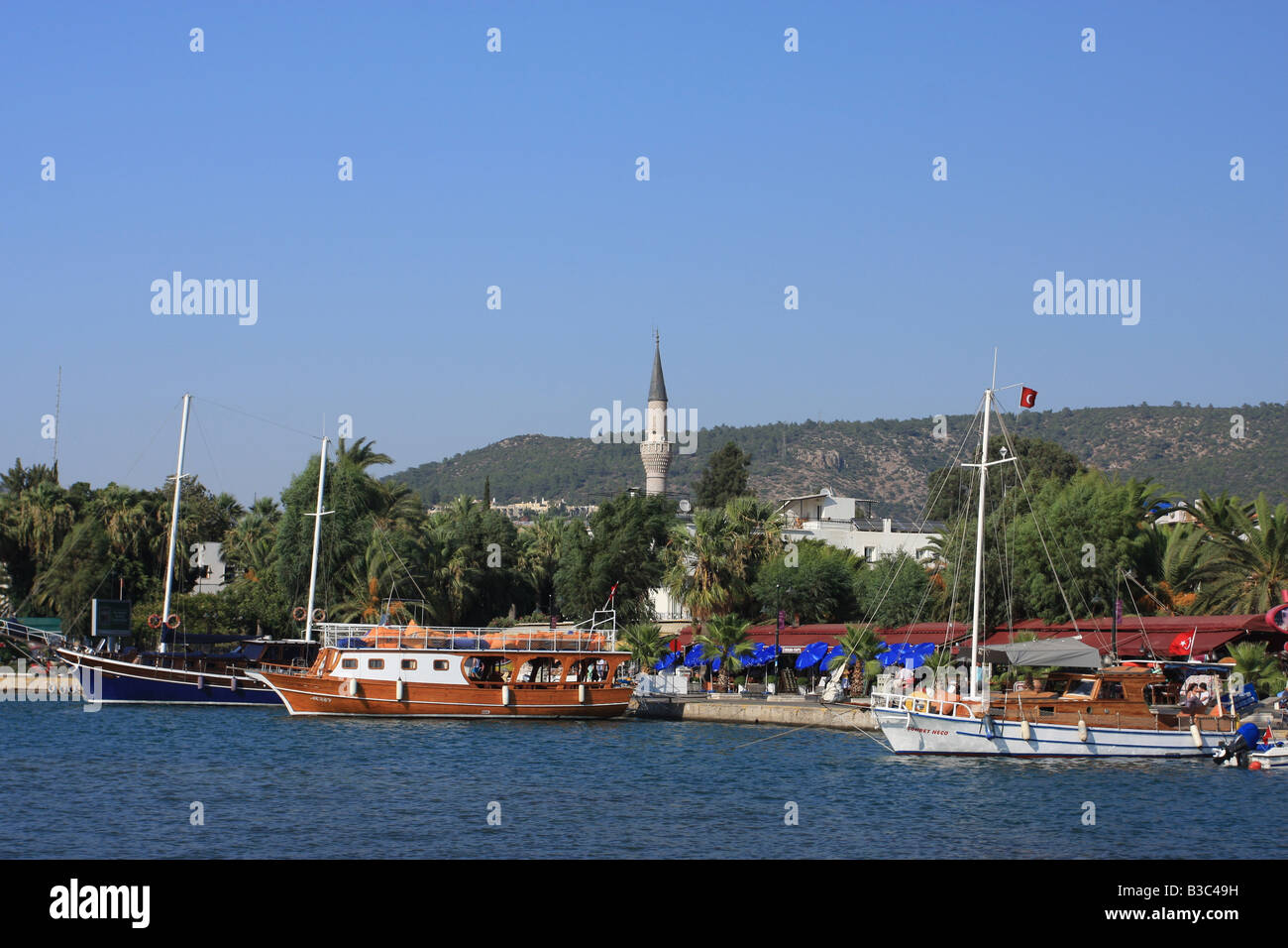 harbour in bodrum, turkey Stock Photo - Alamy