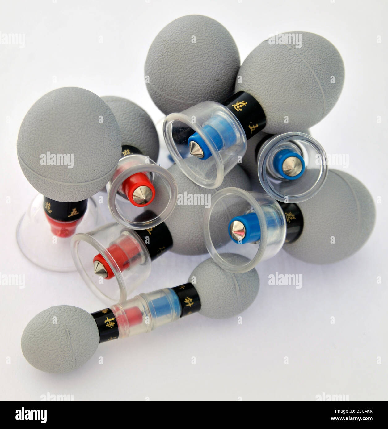 Classic magnetic acupuncture suction cups for alternative medicine ...