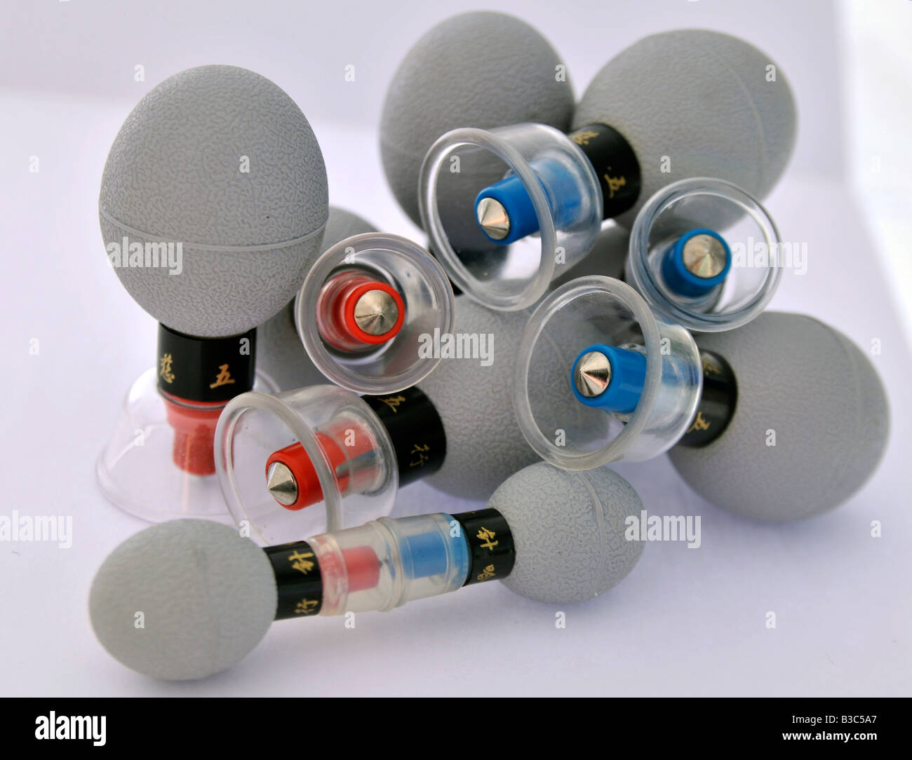 Classic magnetic acupuncture suction cups for alternative medicine ...