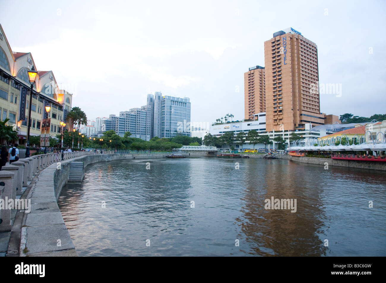 Clarke Quay, Singapore Stock Photo - Alamy