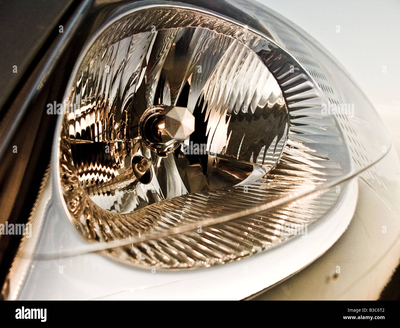 front car light close up Stock Photo - Alamy