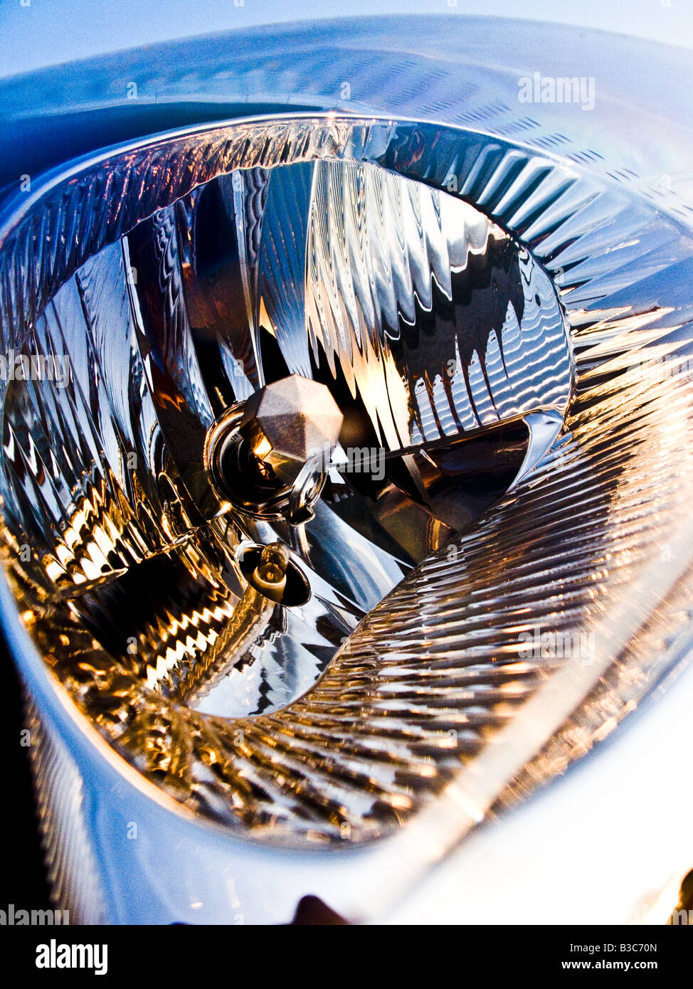 front car light close up Stock Photo - Alamy