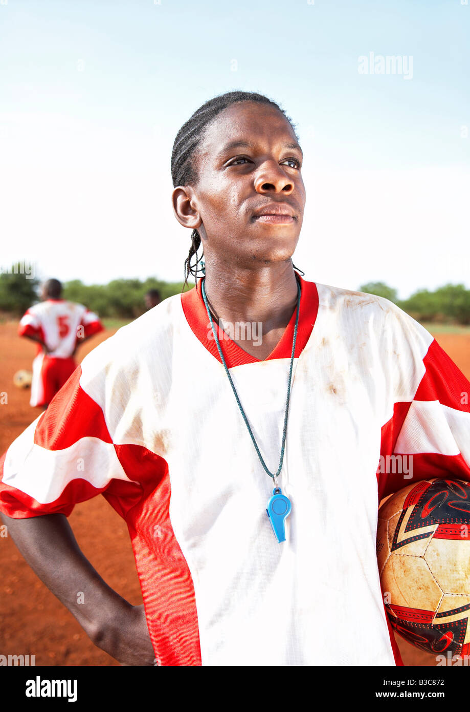 african team on soccer field Stock Photo - Alamy