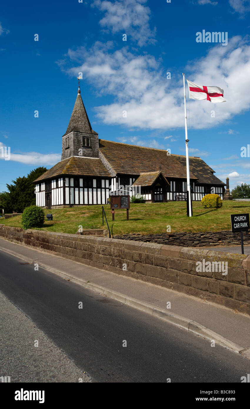 English village church cheshire hi-res stock photography and images - Alamy