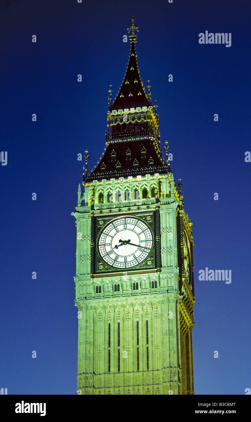A view of Big Bend Clock Tower Stock Photo - Alamy