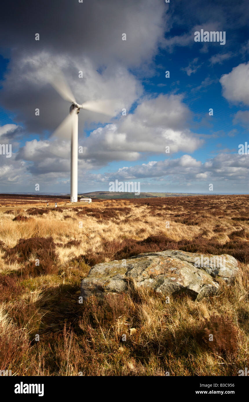 Ovenden moor wind farm wind turbine hi-res stock photography and images ...