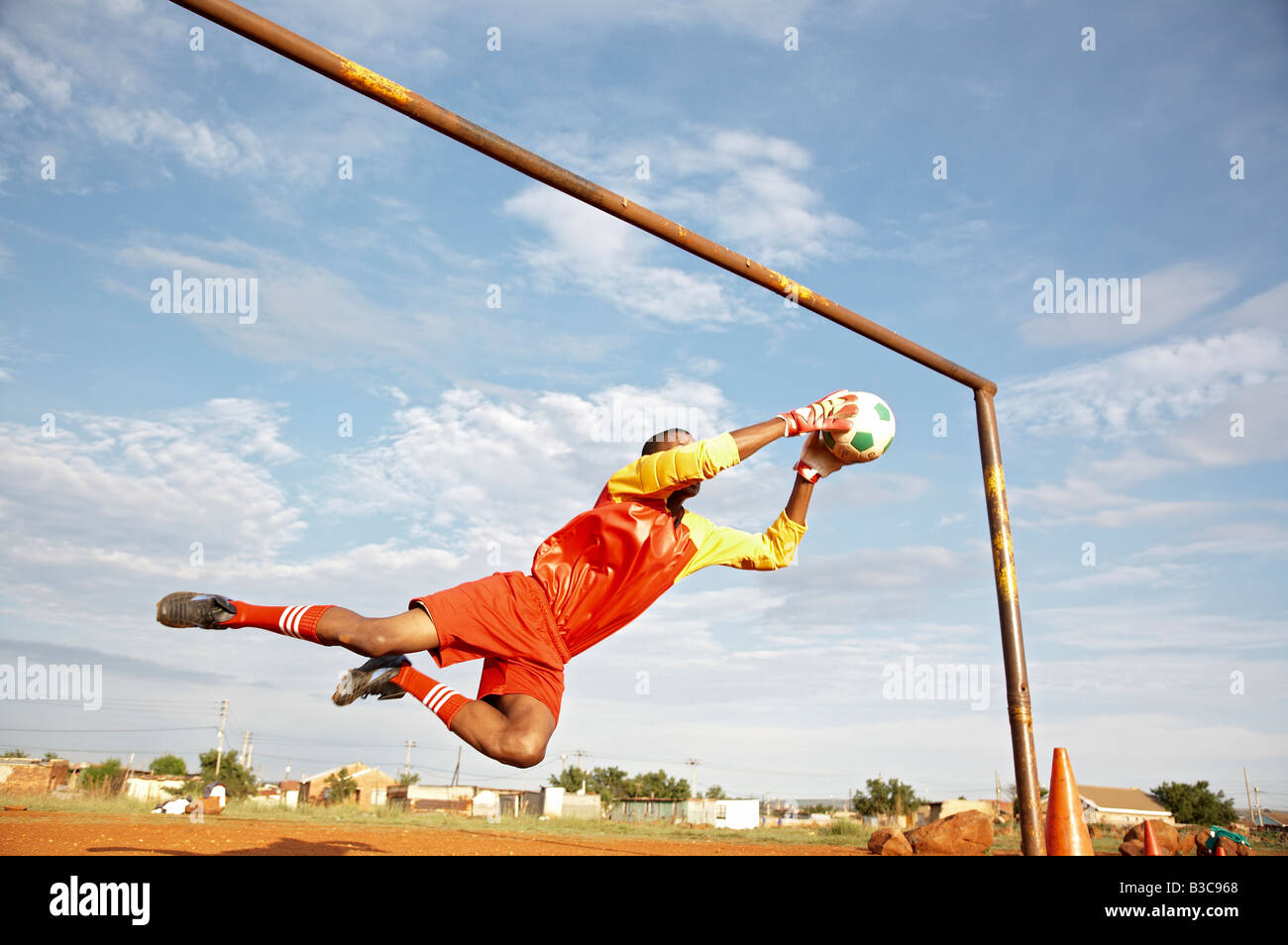 african team on soccer field Stock Photo - Alamy