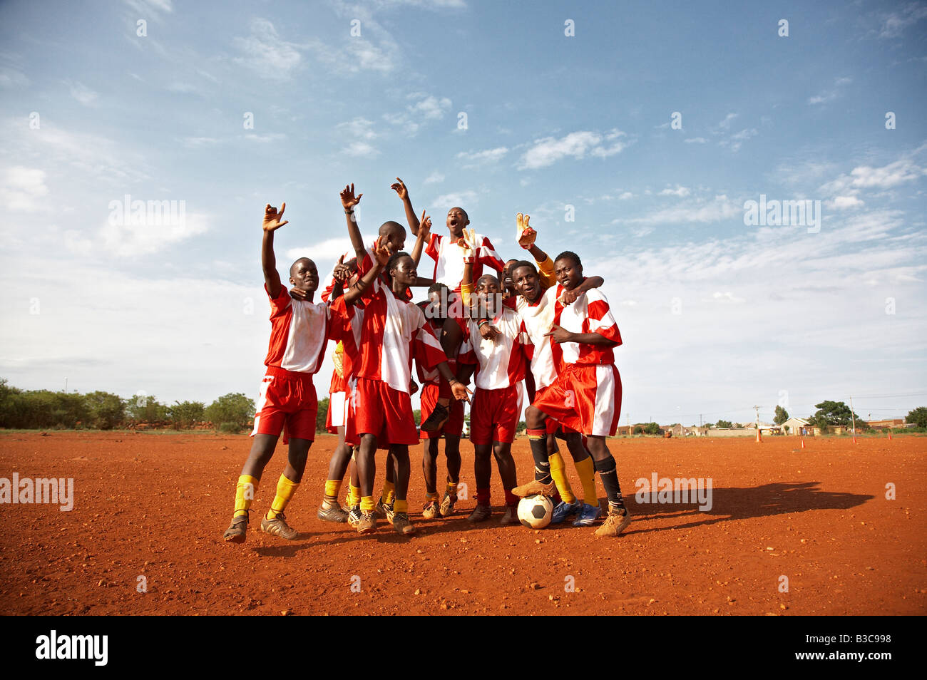 Black team shot group kit hi-res stock photography and images - Alamy