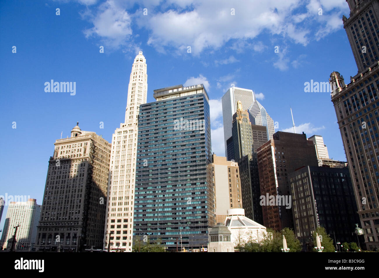 Chicago Buildings Architecture Stock Photo - Alamy