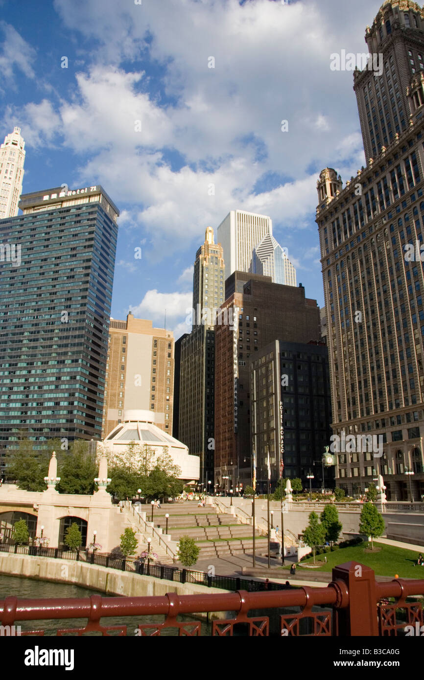 Chicago Buildings Architecture Stock Photo - Alamy
