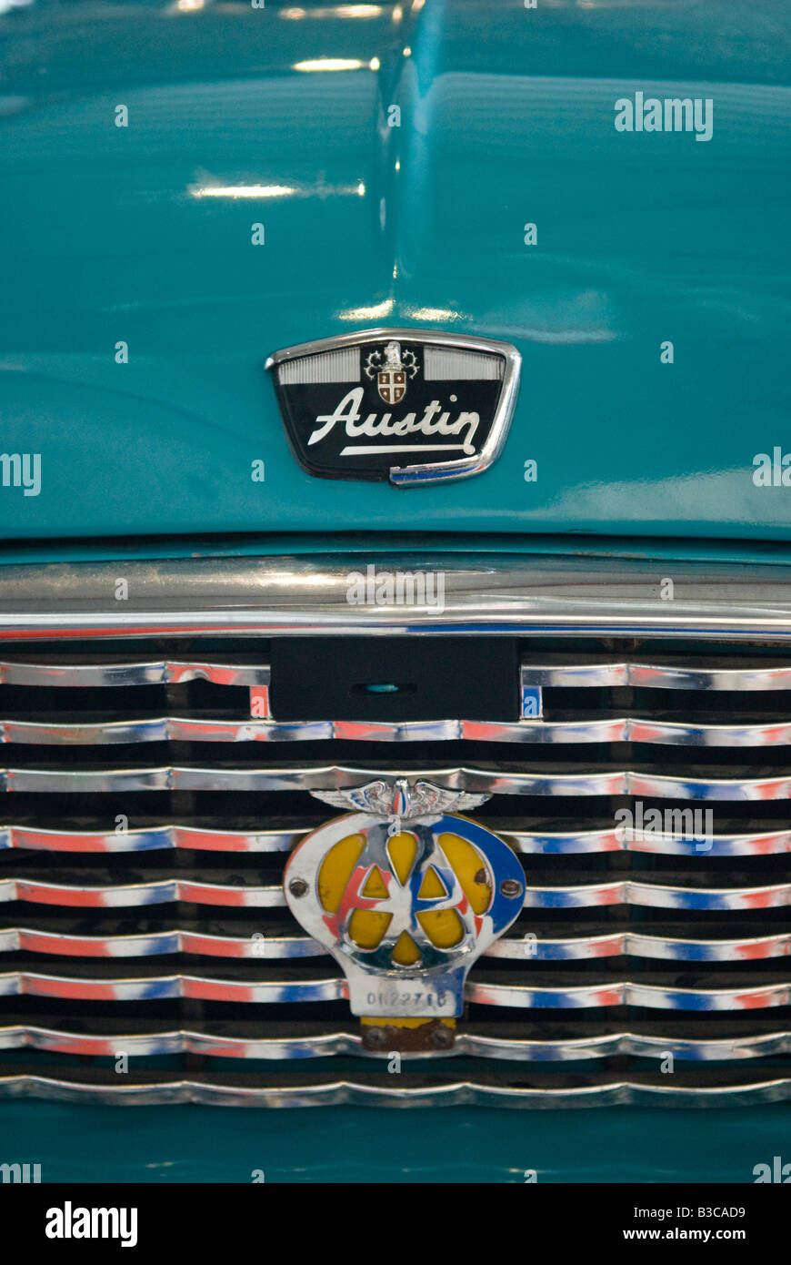 Austin mini front chrome aa hi-res stock photography and images - Alamy