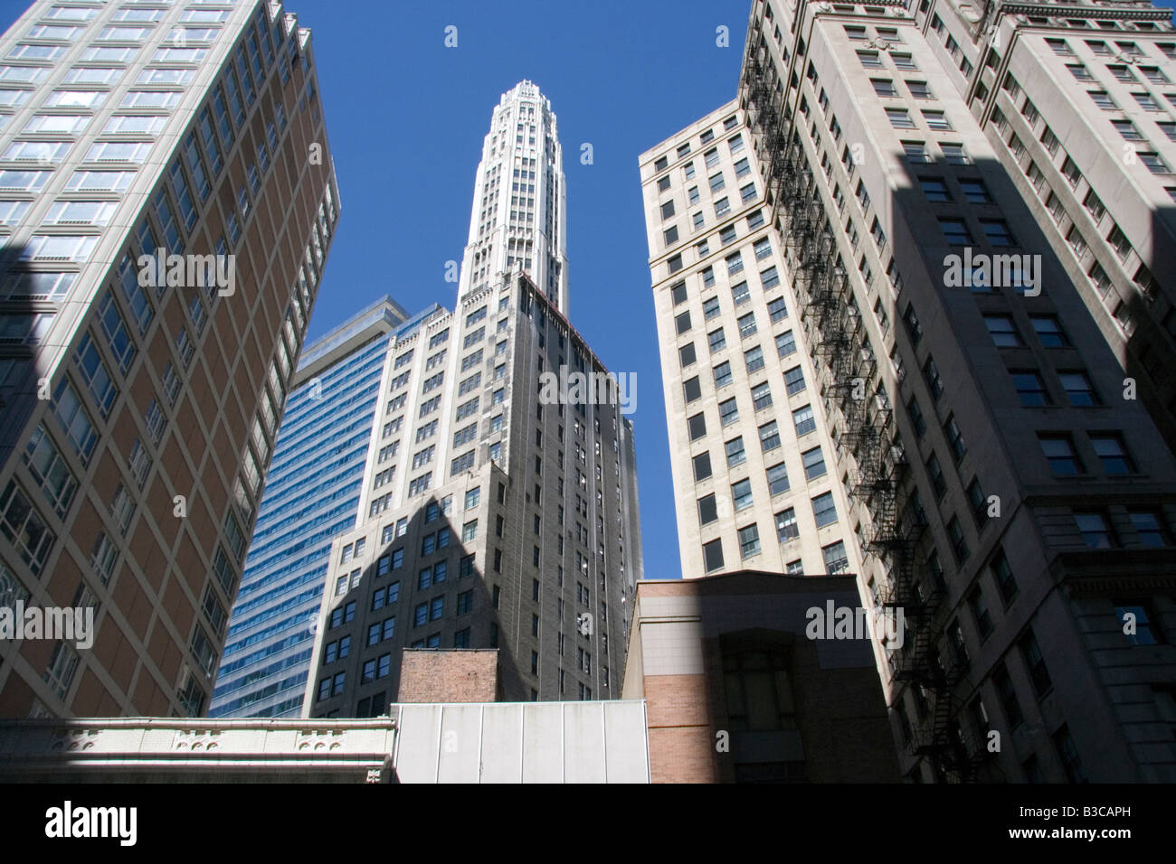Chicago Buildings Architecture Stock Photo - Alamy