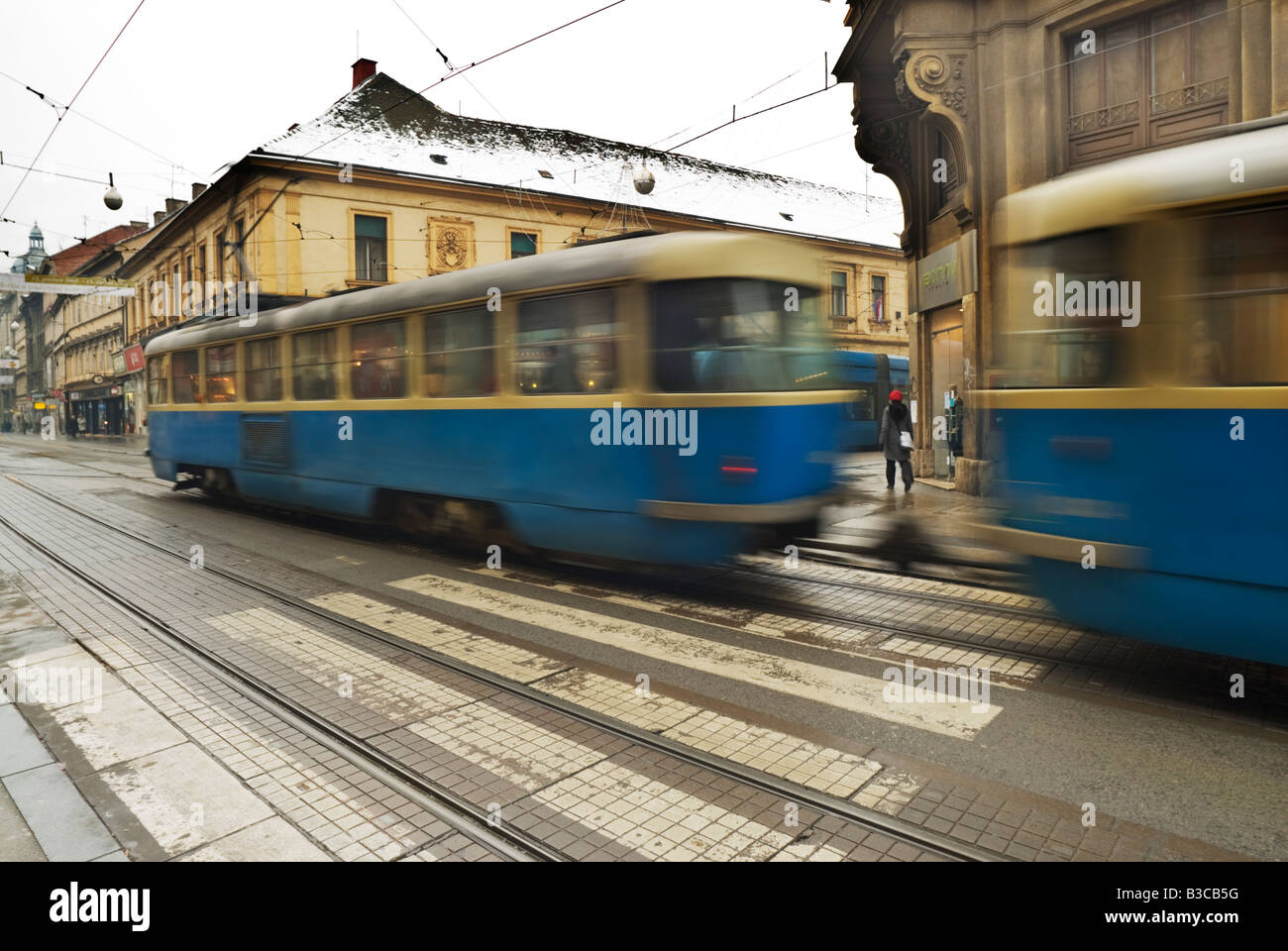 Zagreb tram hi-res stock photography and images - Alamy