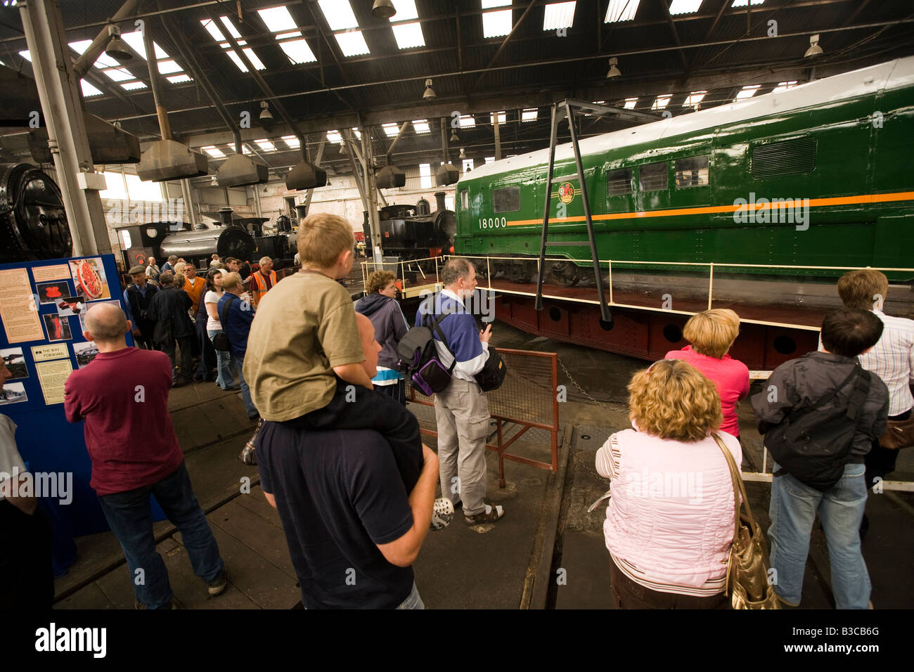 UK Derbyshire Chesterfield Barrow Hill Roundhouse Railway Centre BR ...