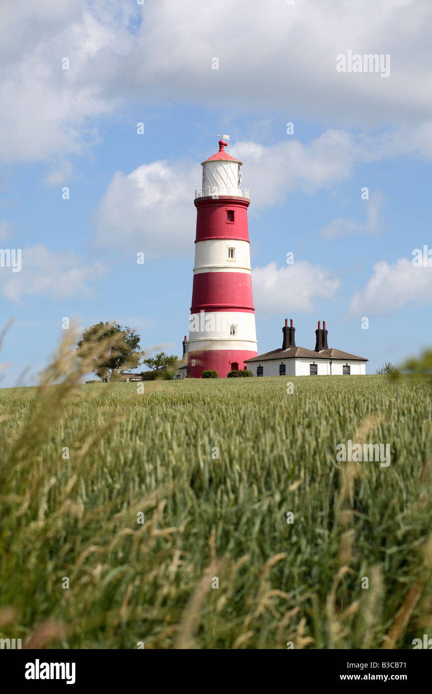 Happisburgh Lighthouse Norfolk. Happisburgh Lighthouse is the oldest ...
