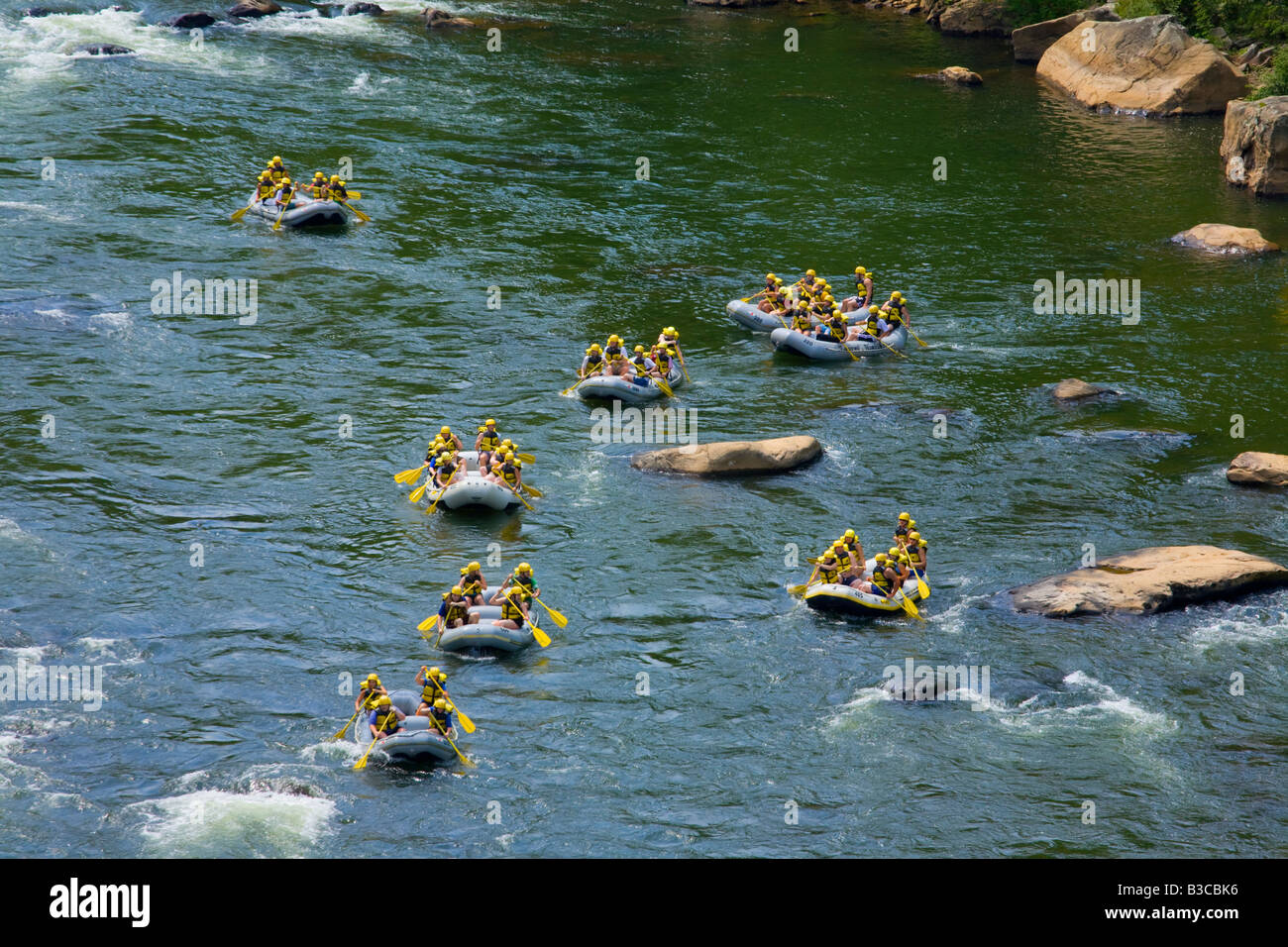 White water rafting Youghigheny River Ohiopyle State Park Laurel ...