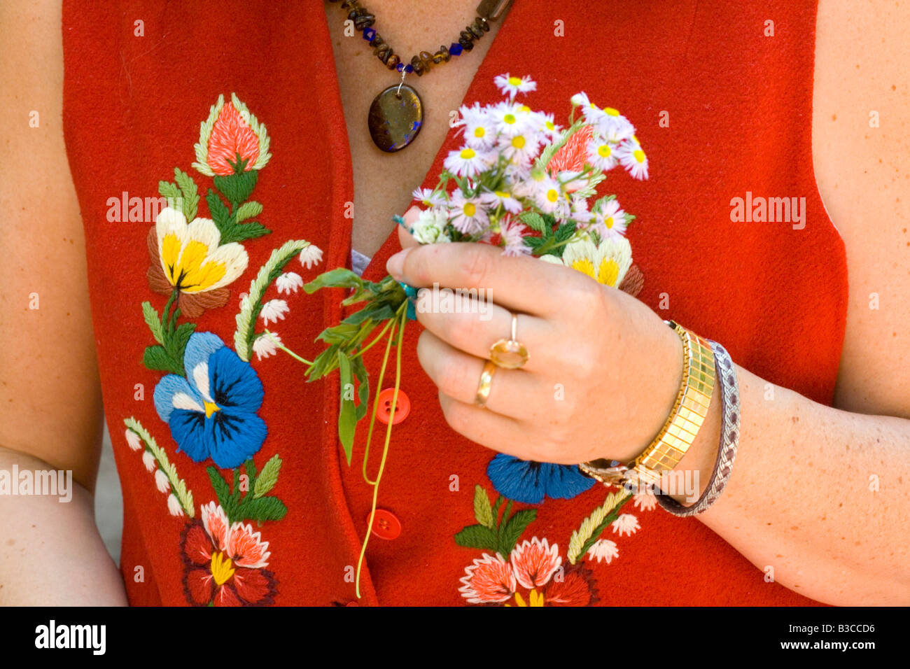Marie Blom singer entertainer from Sweden. Svenskarnas Dag Swedish ...