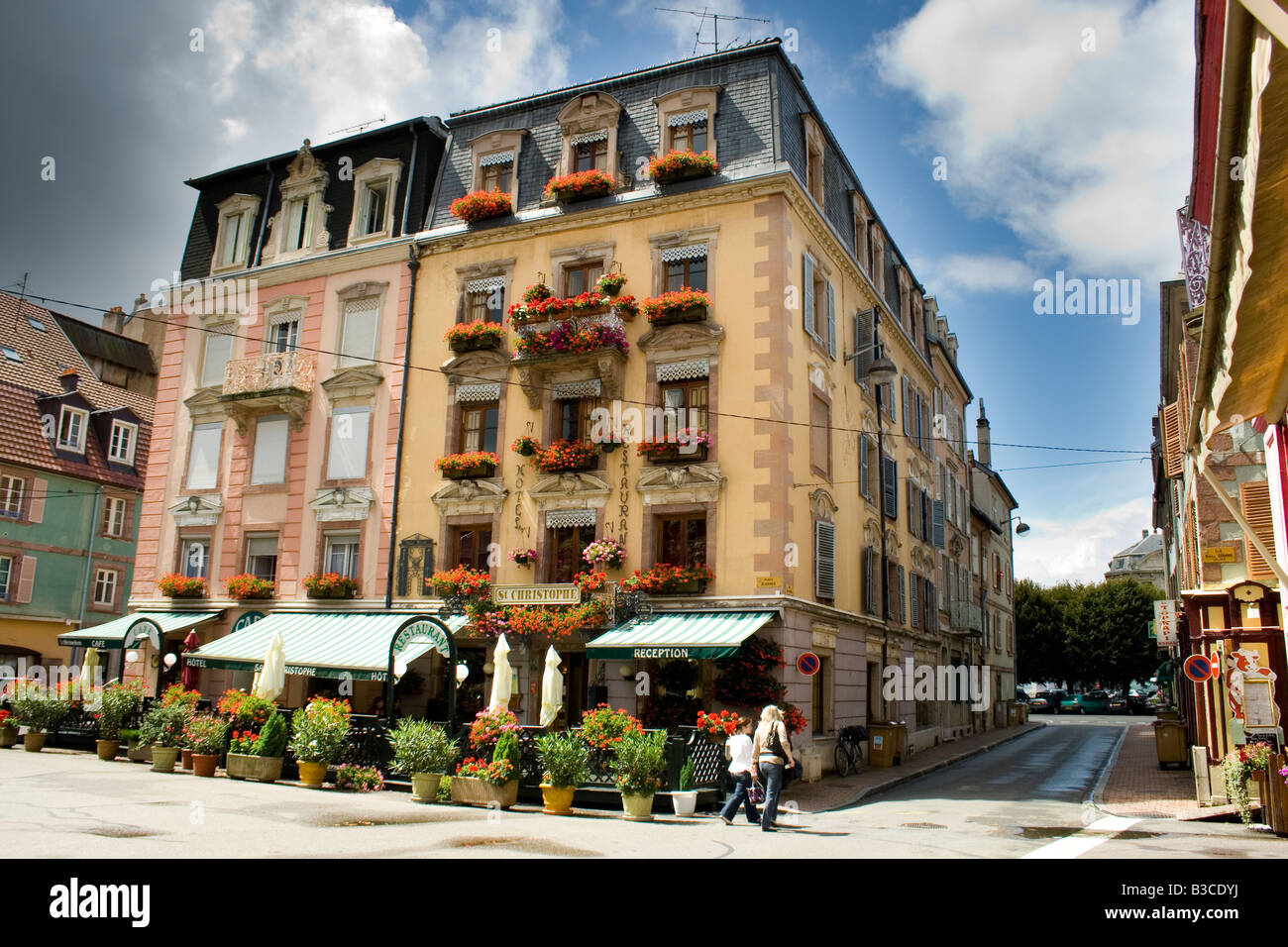 Belfort France, St. Christophe hotel Stock Photo - Alamy