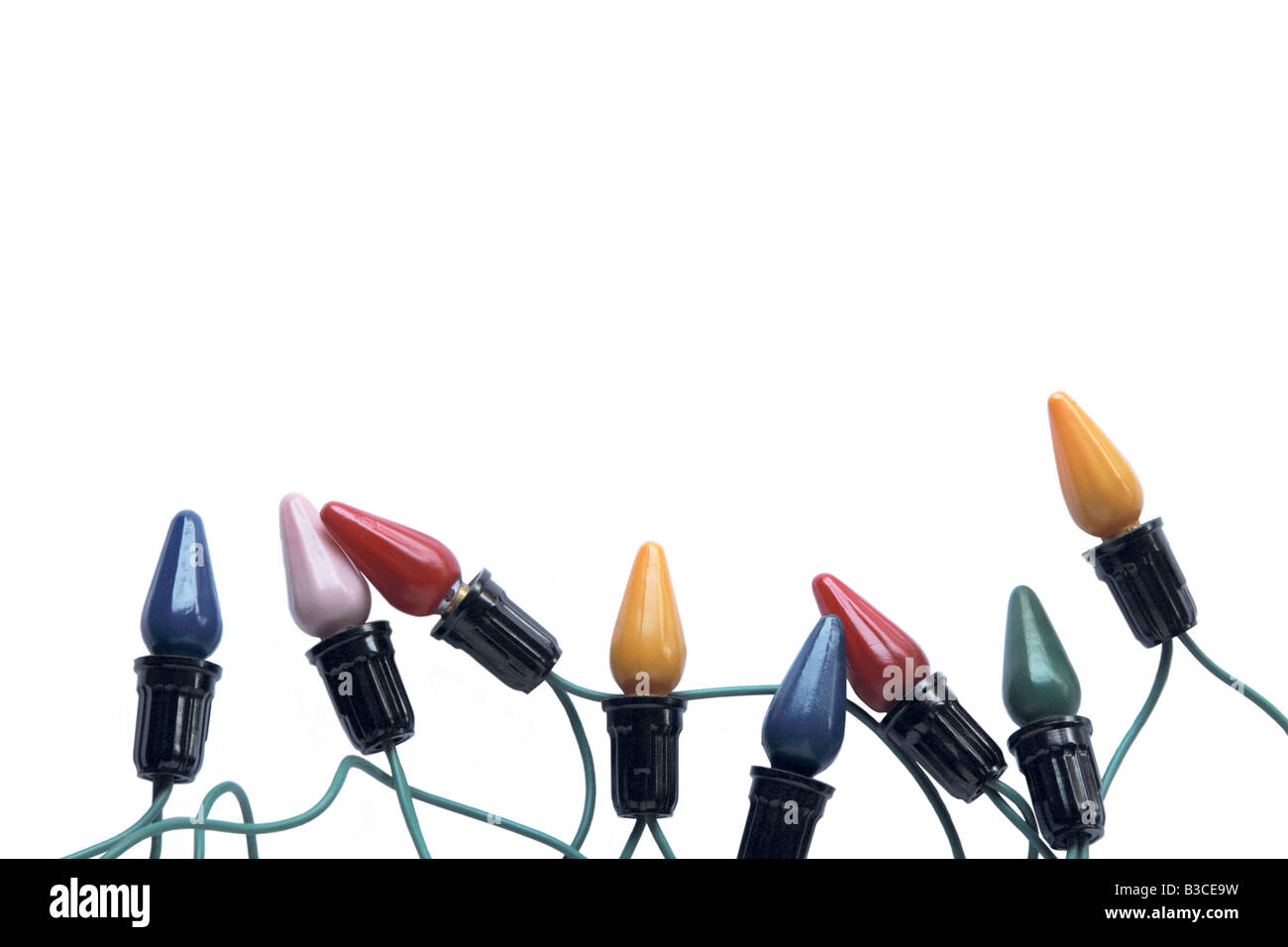 Old christmas lights string hi-res stock photography and images - Alamy