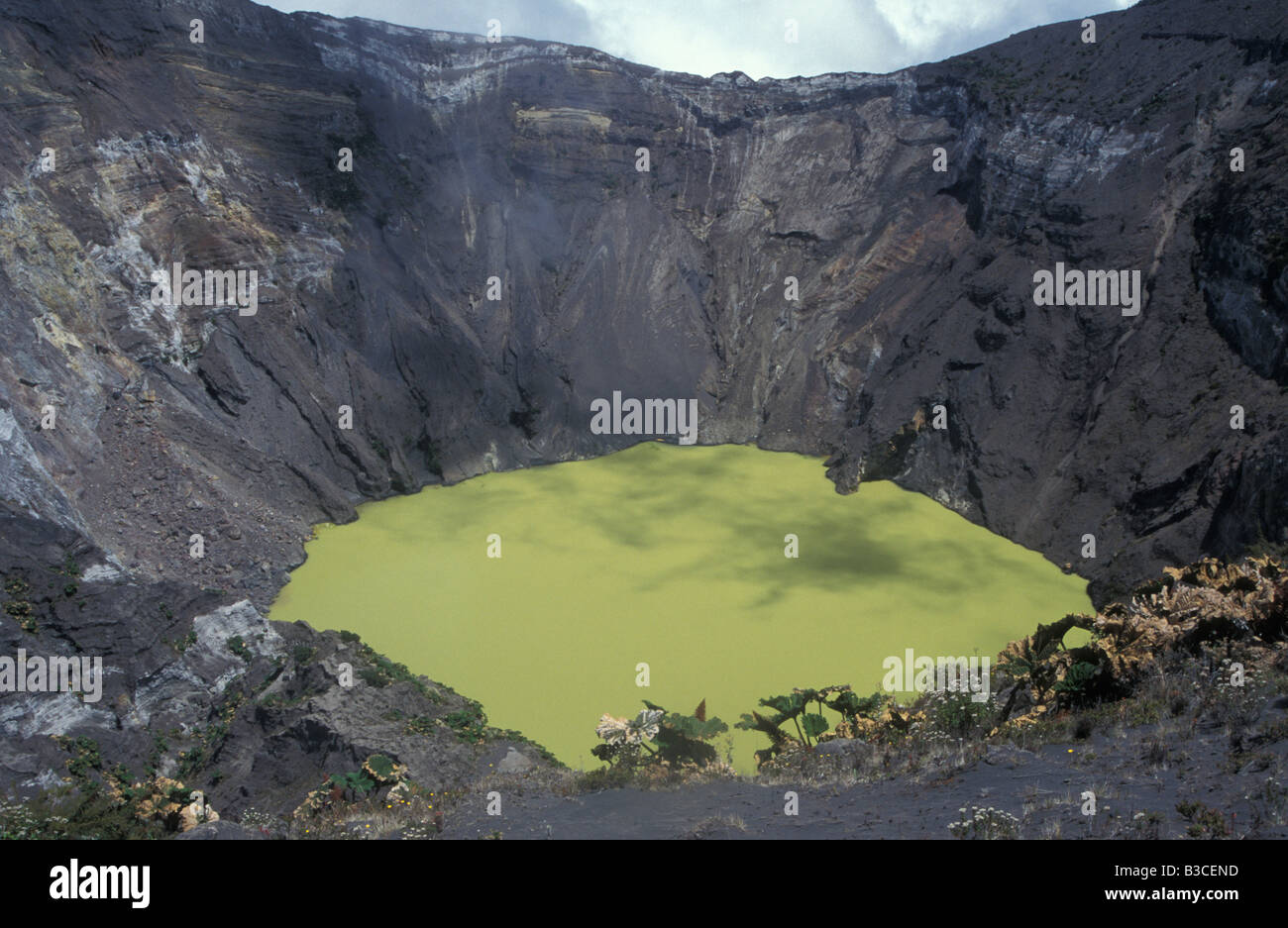 Volcanic Eruption Of Irazu Volcano High Resolution Stock Photography ...