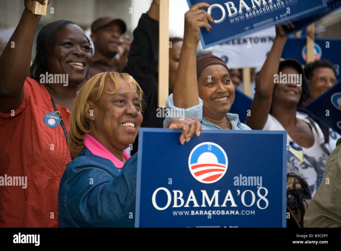 American politics rally hi-res stock photography and images - Alamy