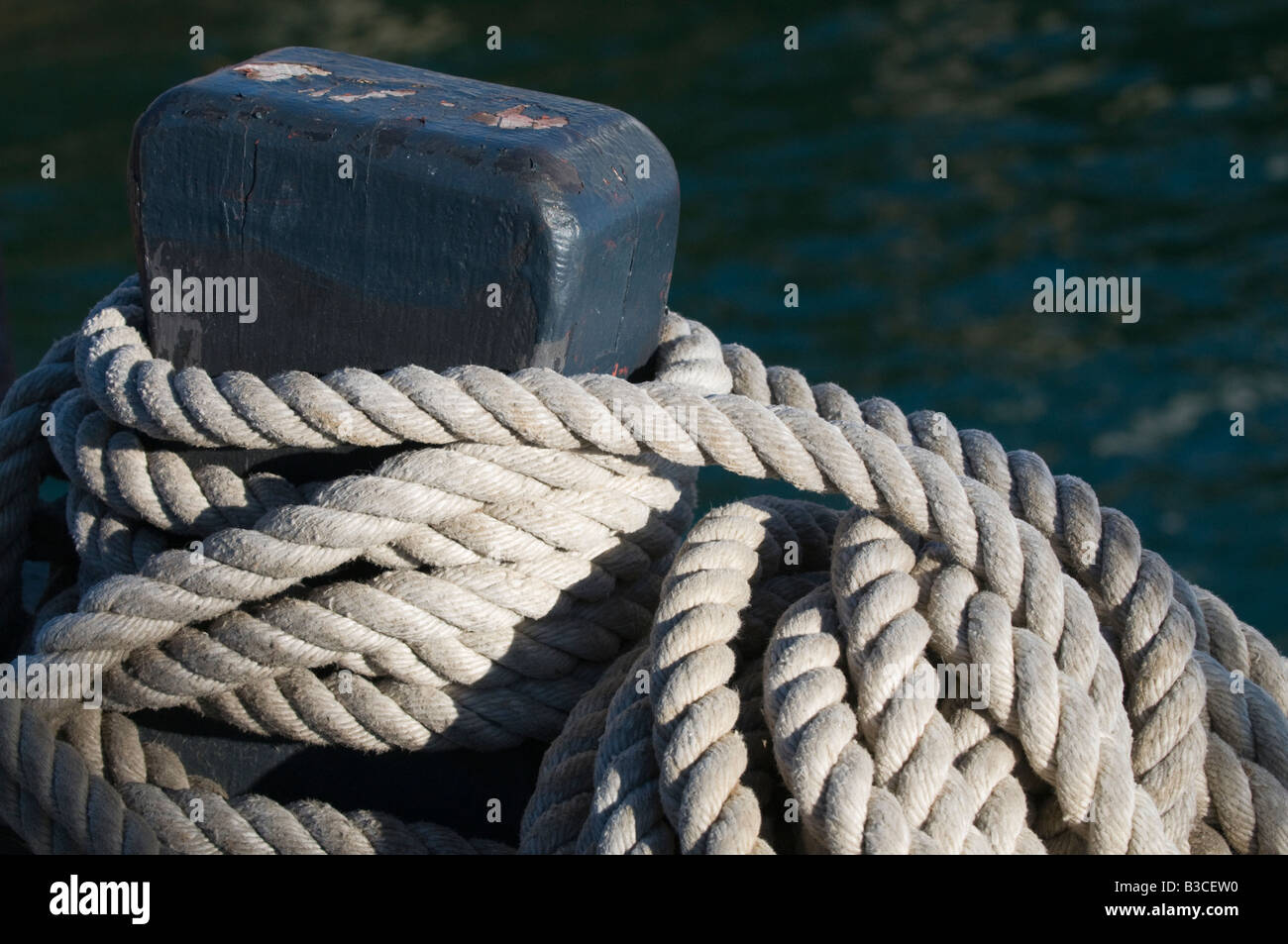 Detail of rigging of old tall sailing ship Stock Photo - Alamy