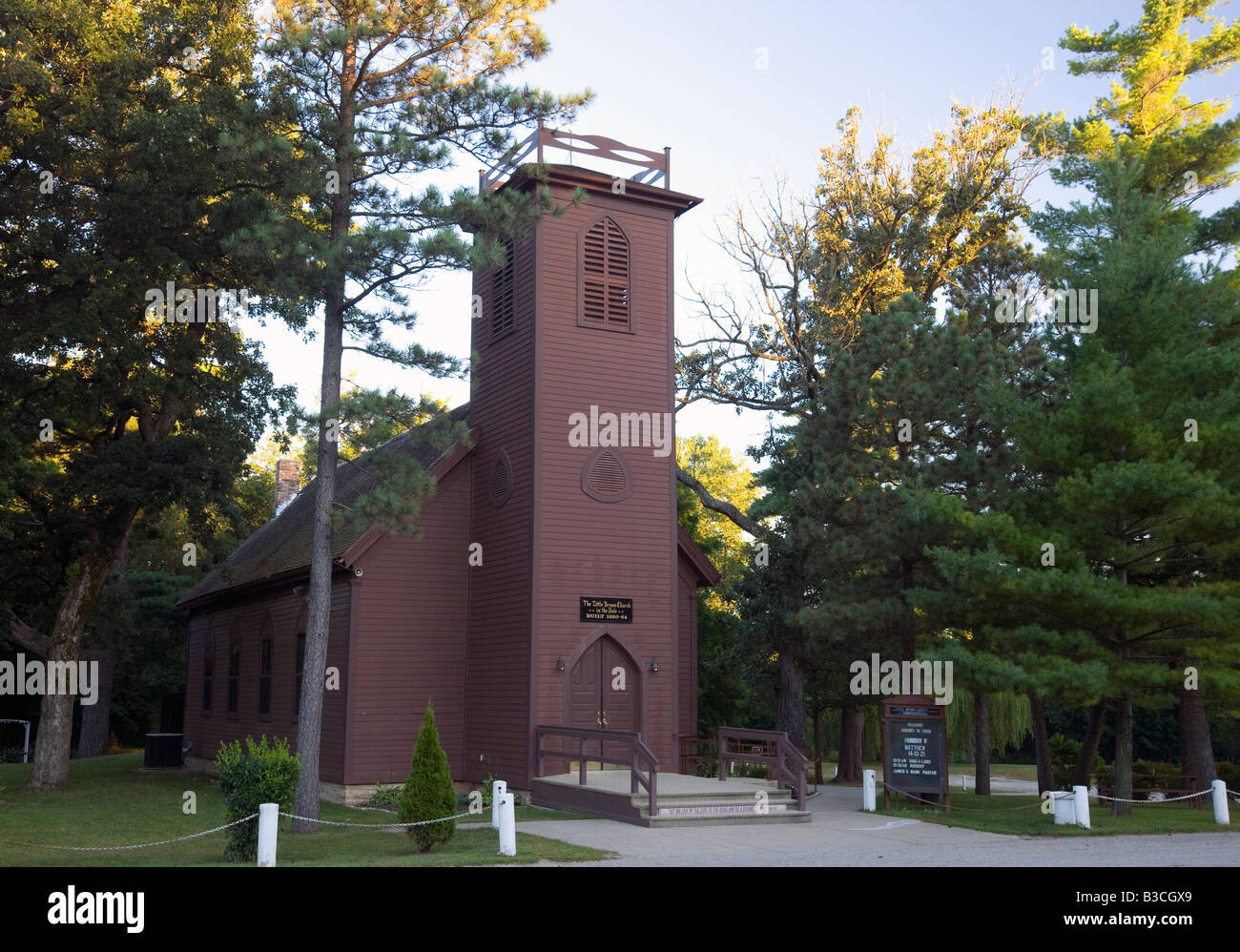 Little Brown Church in the Vale, Nashua, Iowa Stock Photo - Alamy