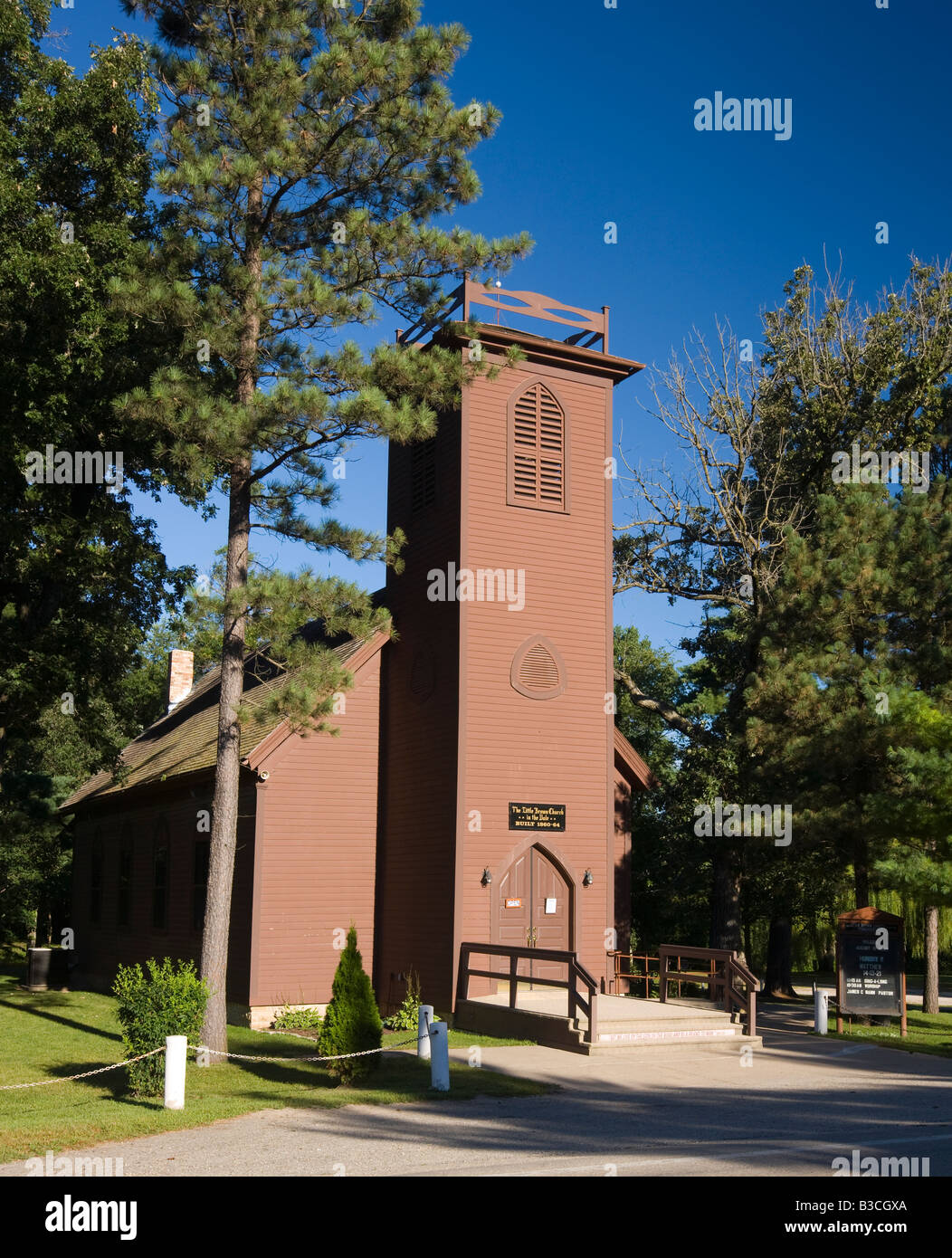 Little Brown Church in the Vale, Nashua, Iowa Stock Photo - Alamy