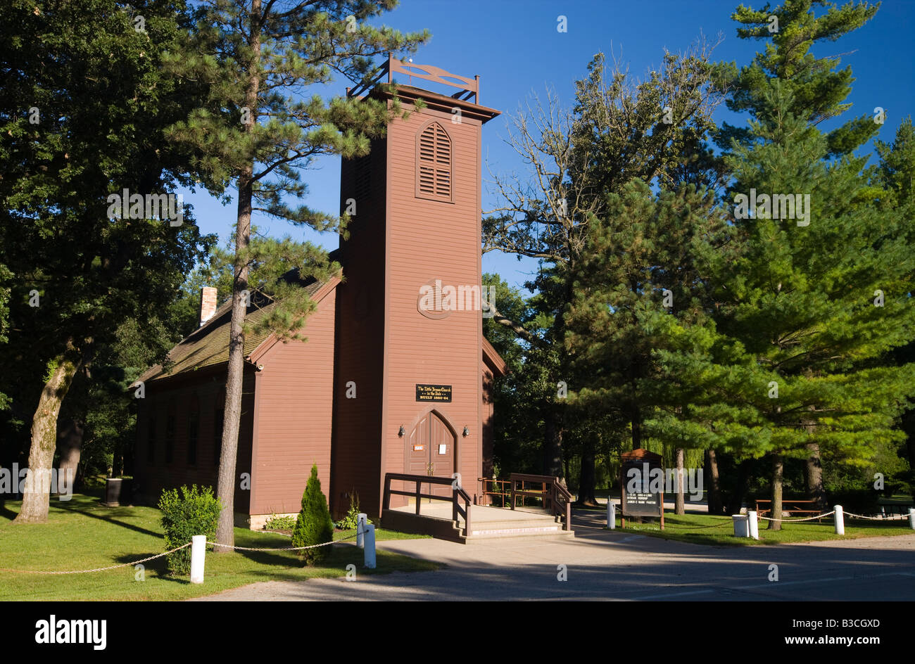 Little Brown Church in the Vale, Nashua, Iowa Stock Photo - Alamy