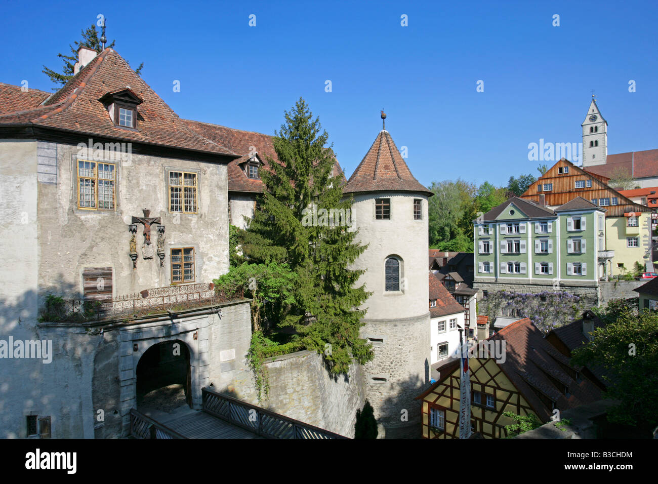 Deutschland, Baden-Wuerttemberg, Bodensee, Meersburg, Germany ...