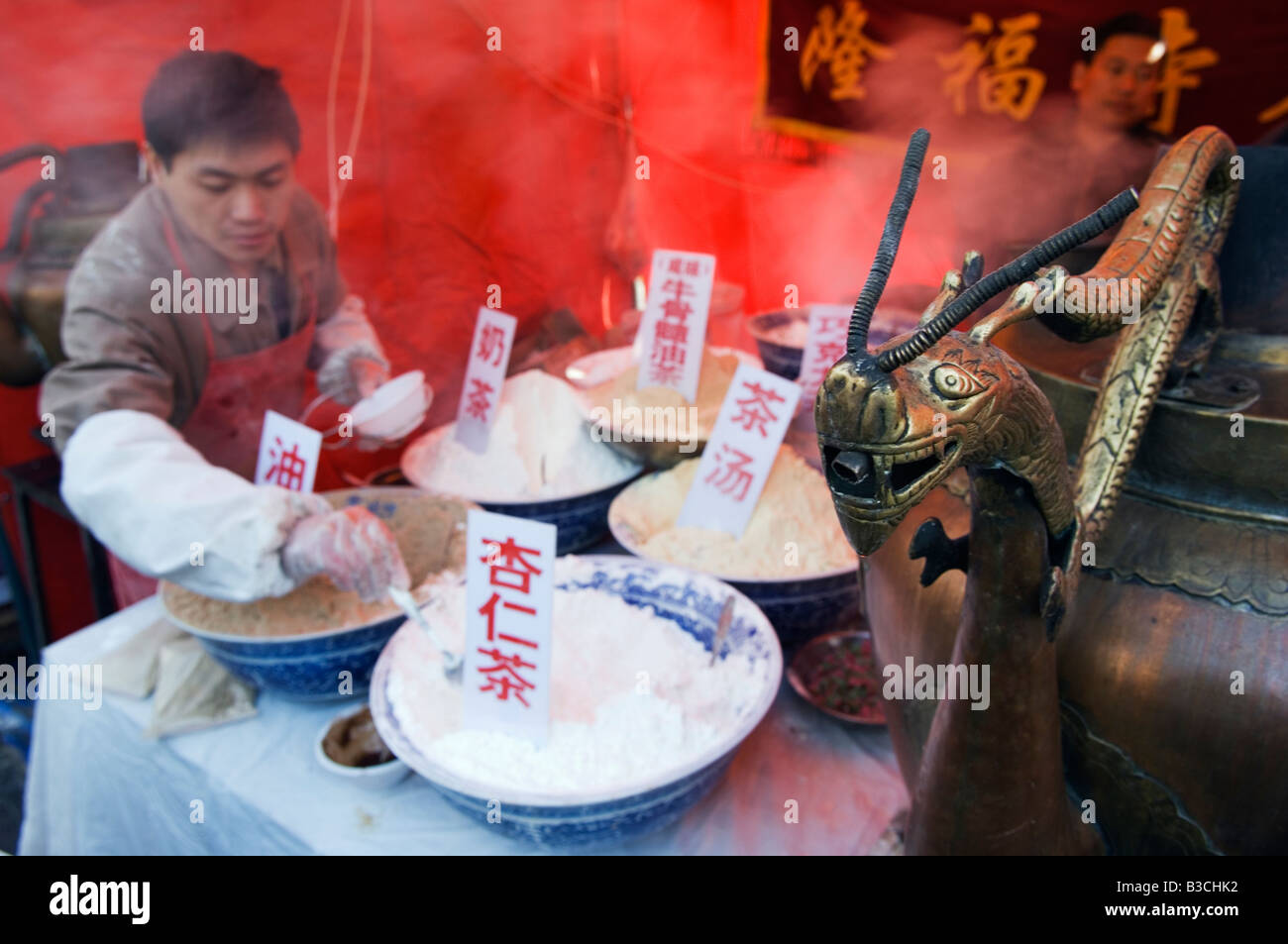 China, Beijing. Chinese New Year Spring Festival - at Longtanhu Park ...