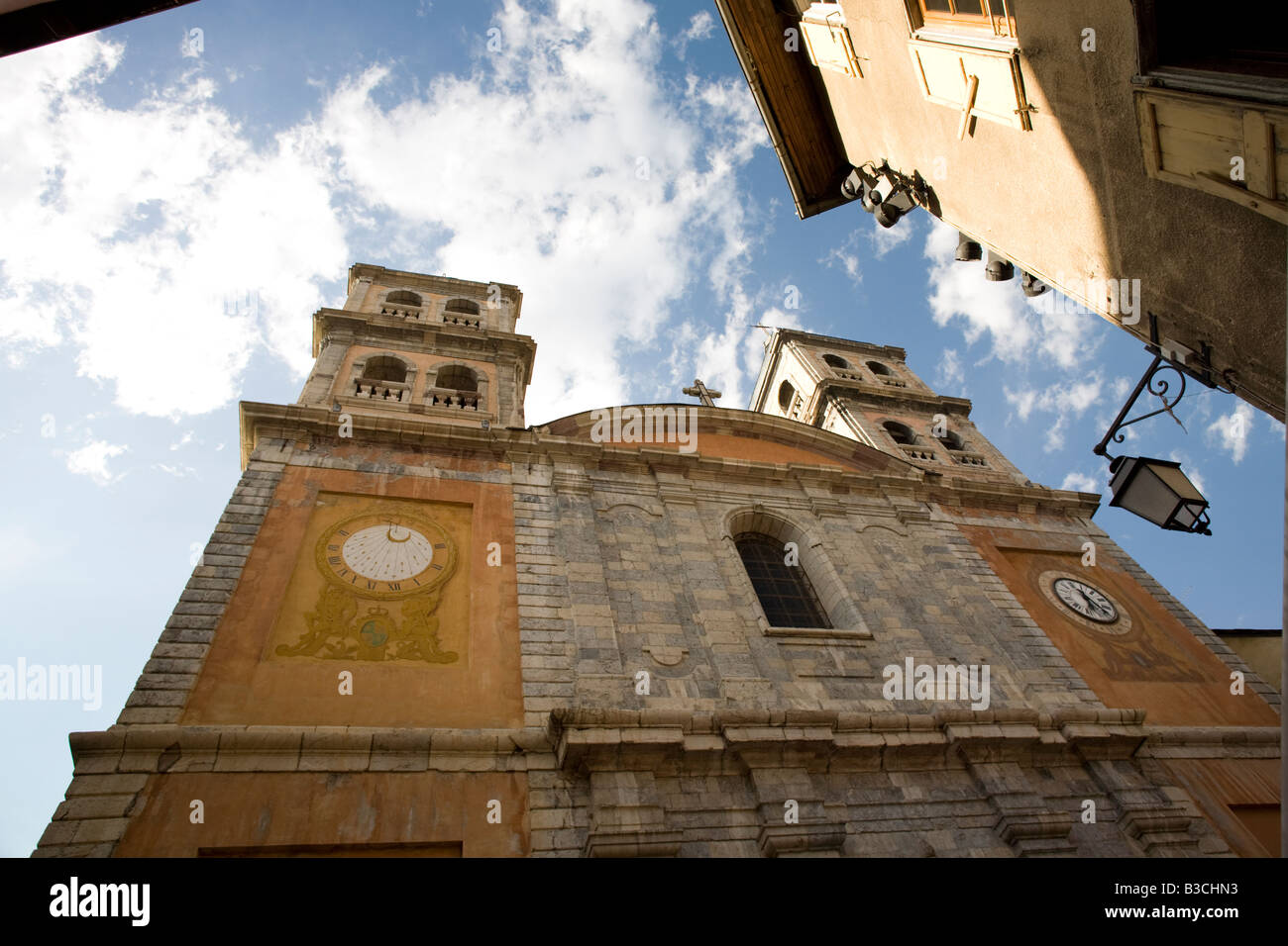 Briancon cathedral, Hautes Alpes, France Stock Photo - Alamy