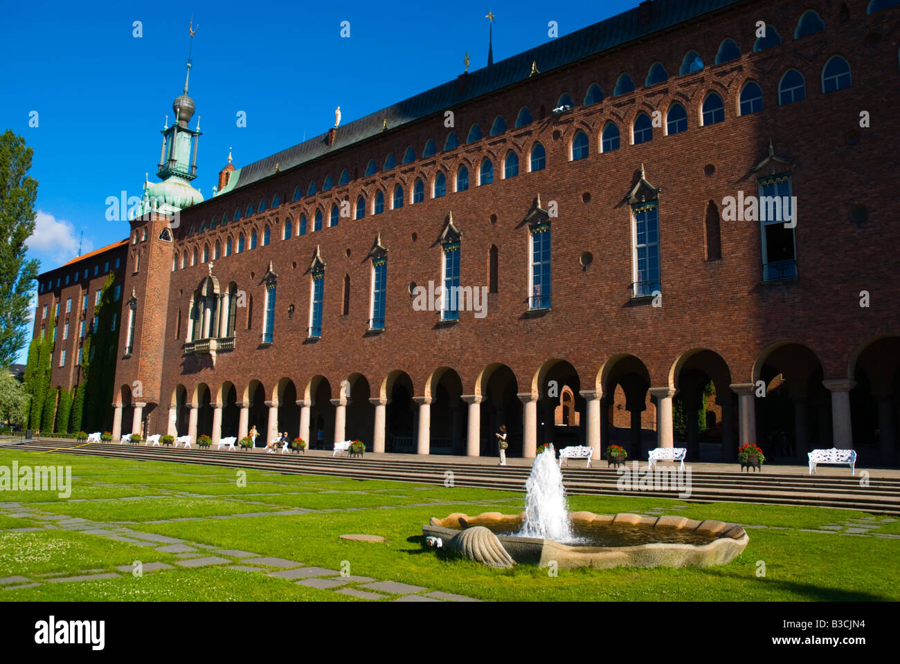 Stadshuset the Town Hall in Stockholm Sweden Europe Stock Photo - Alamy
