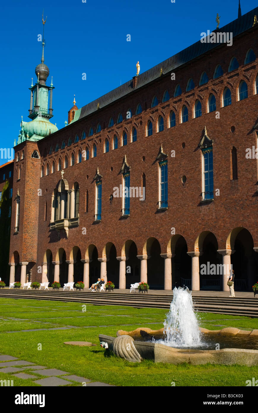 Stadshuset the Town Hall in Stockholm Sweden Europe Stock Photo - Alamy