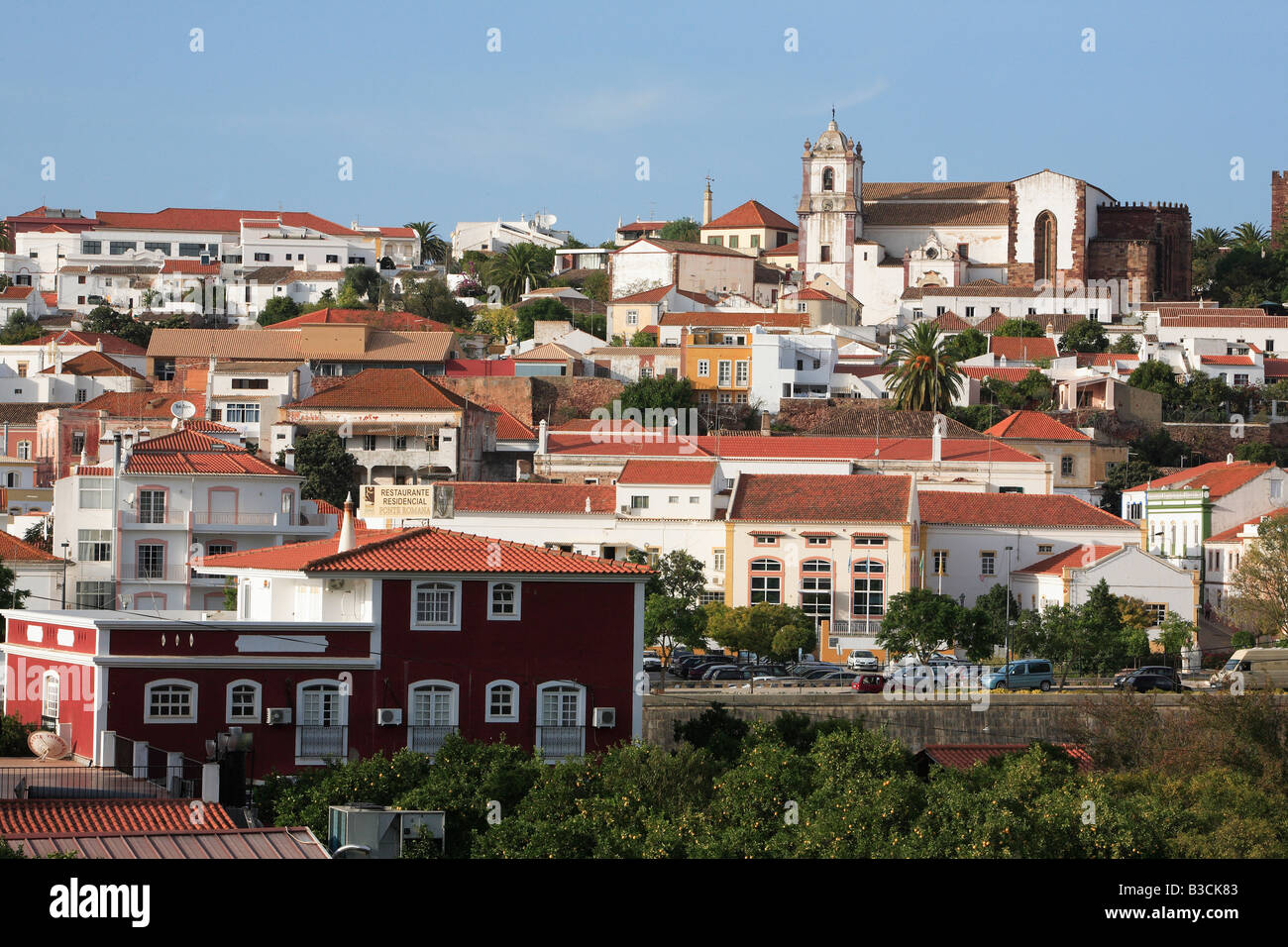 city of Silves Algarve Portugal Stock Photo - Alamy
