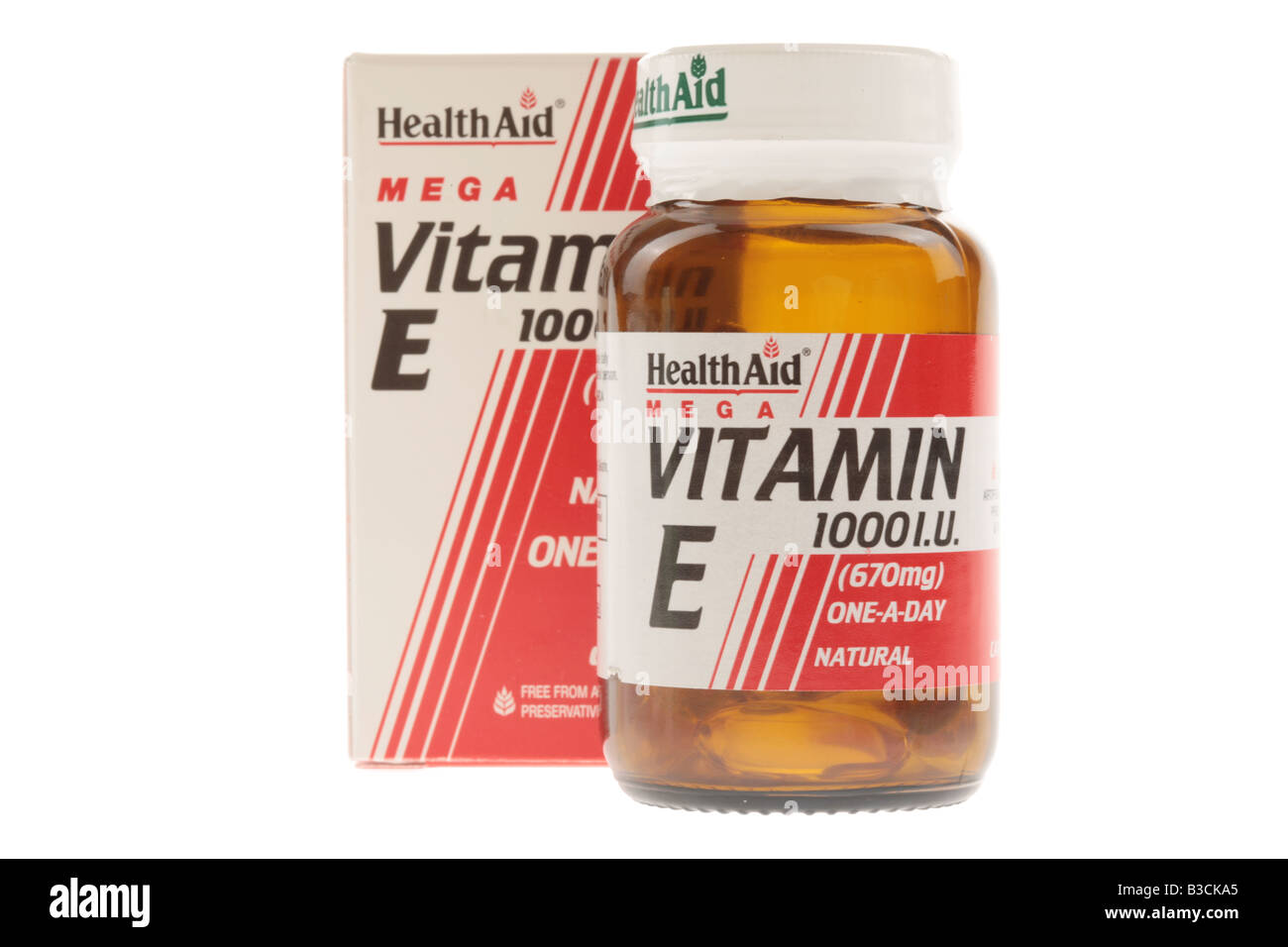 Vitamin E Capsules Stock Photo - Alamy
