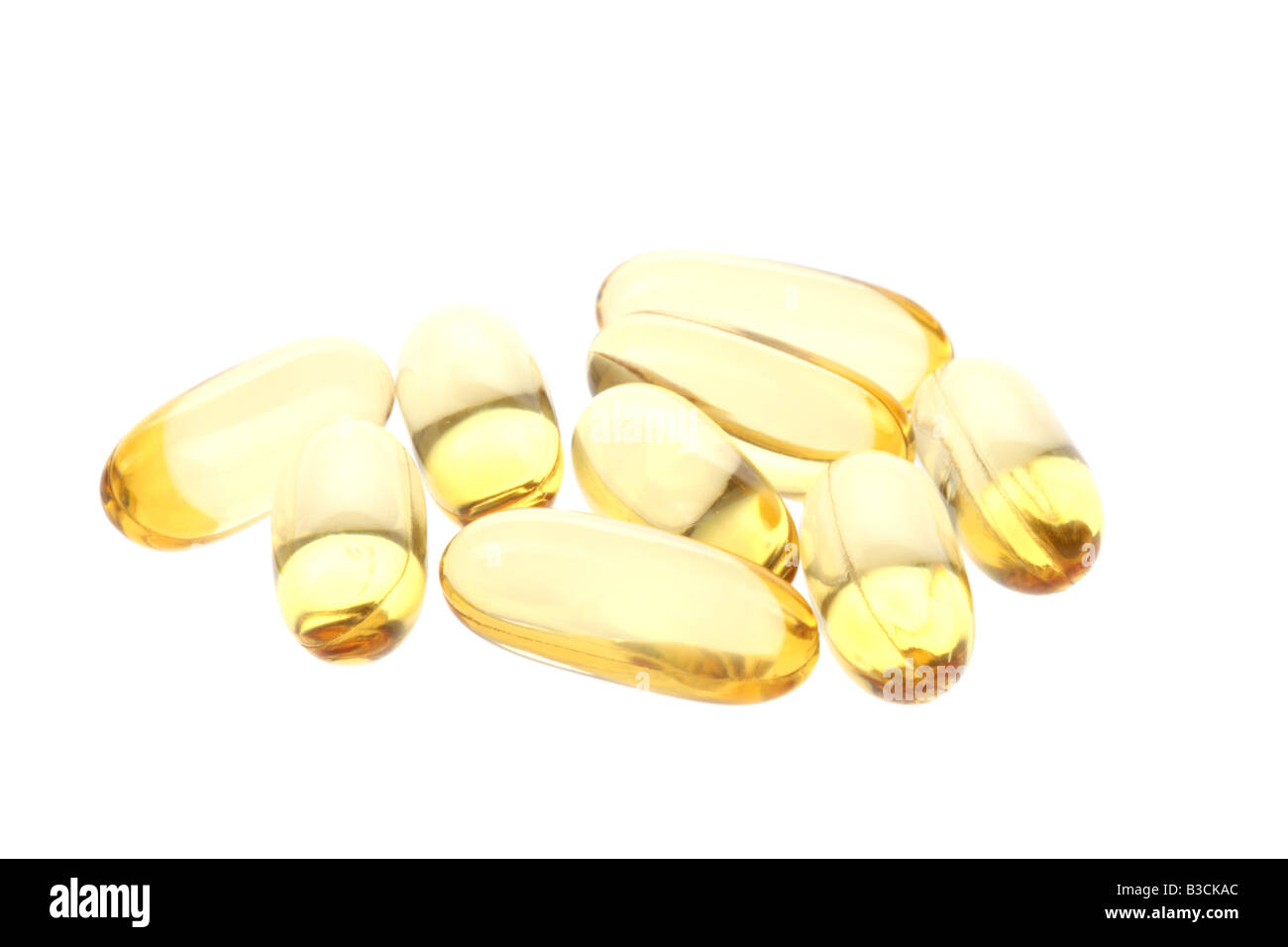 Vitamin E Capsules Stock Photo - Alamy