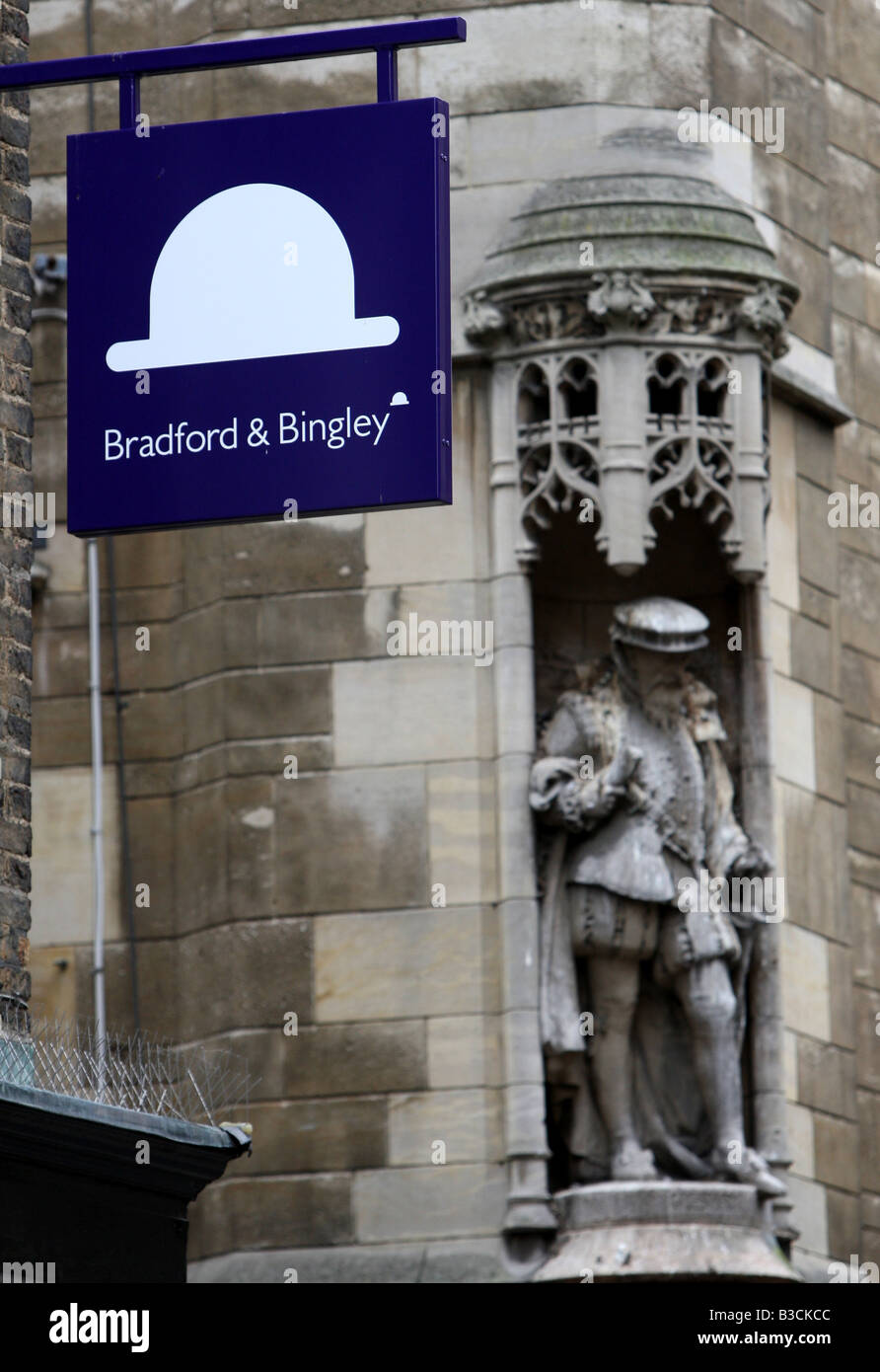 BRADFORD BINGLEY BUILDING SOCIETY OFFICE Stock Photo - Alamy