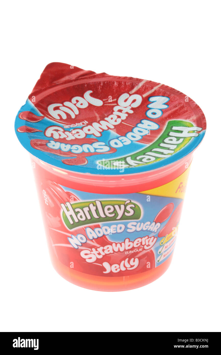 Sugar Free Jelly Stock Photo - Alamy