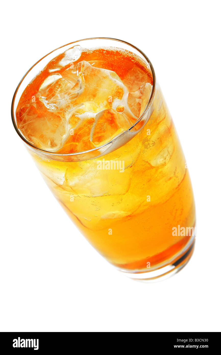 Glass of Cider Stock Photo - Alamy