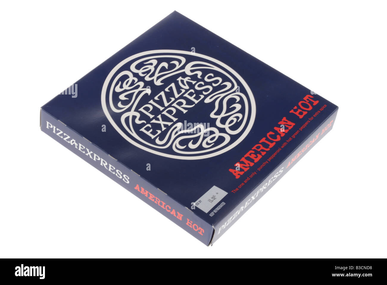 Pepperoni Pizza Box Stock Photo - Alamy