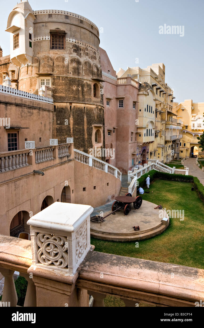 Inside a Castle in Mandawa Rajasthan India Stock Photo - Alamy
