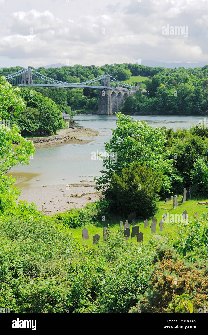 Church island menai bridge hi-res stock photography and images - Alamy
