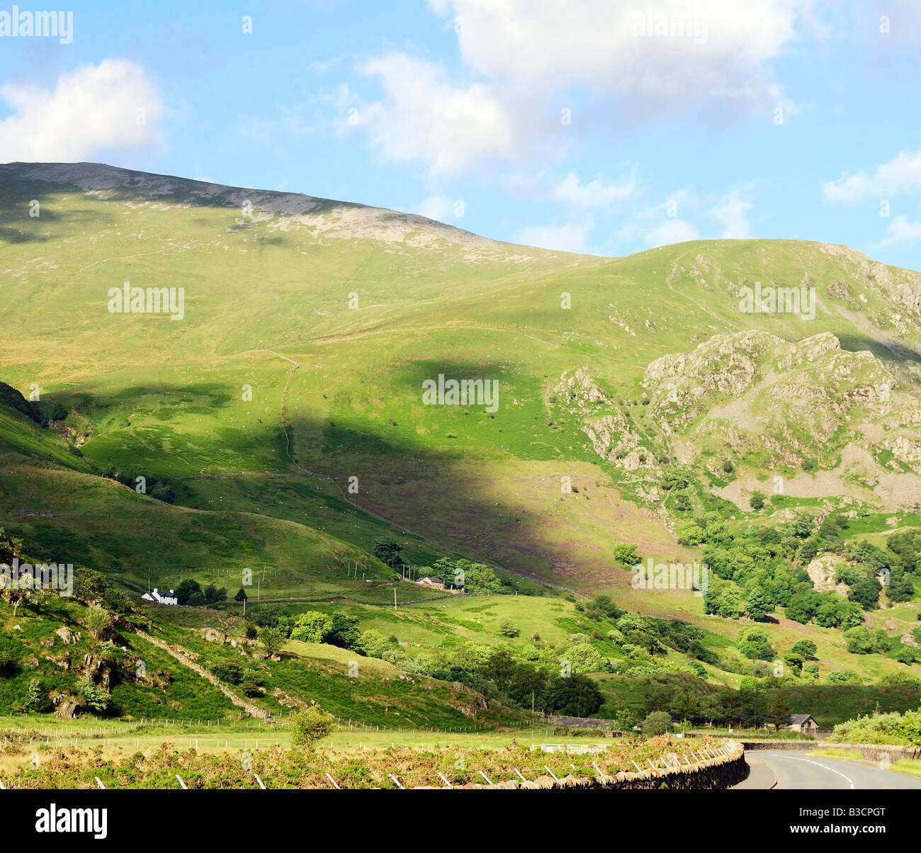 Llanberis pass snowdonia north wales uk hi-res stock photography and ...