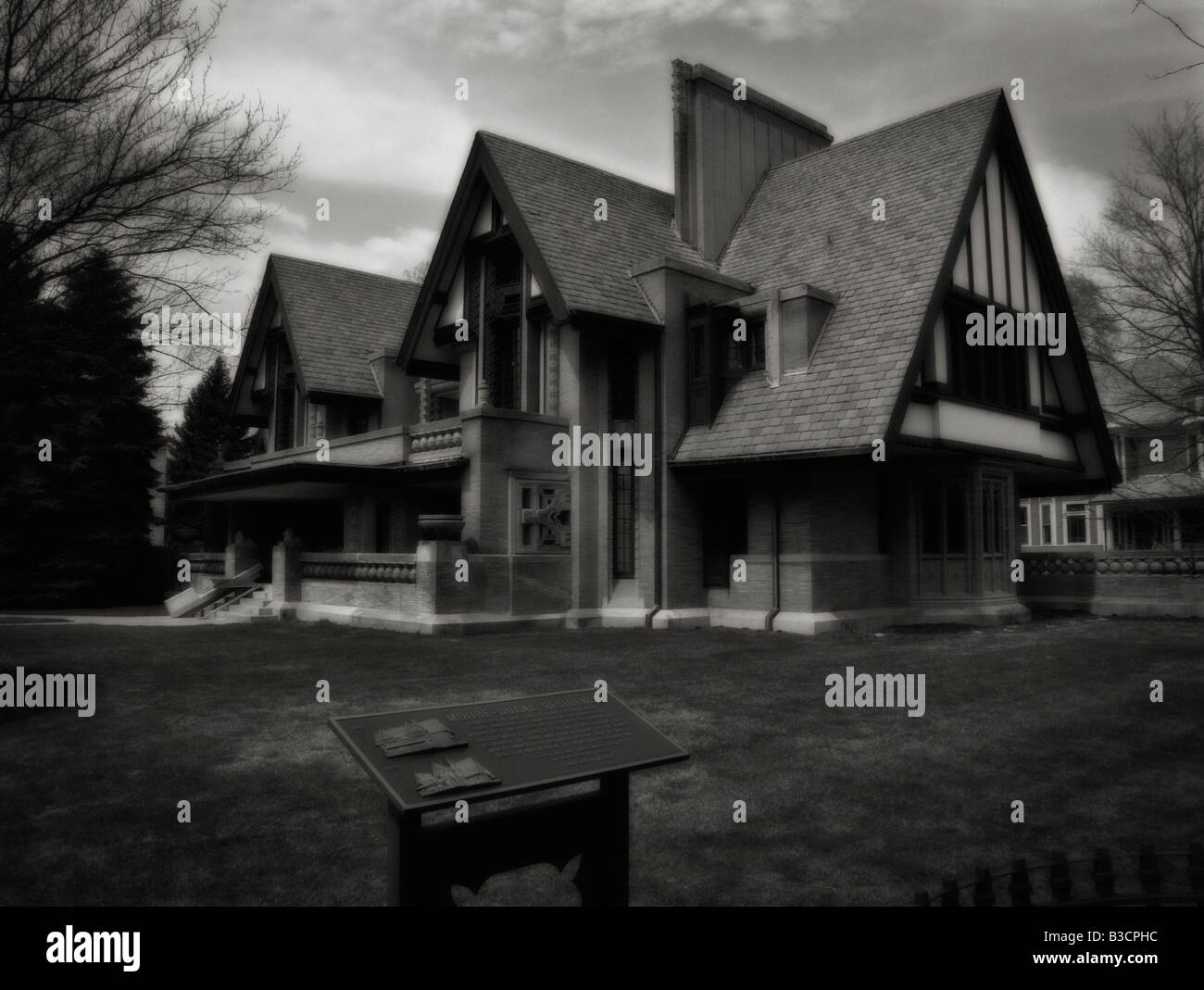 Moore Dugal Residence (by Frank Lloyd Wright). Oak Park. Cook County ...