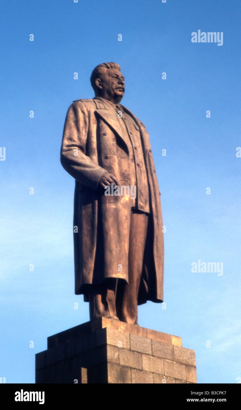 Statue of Joseph Stalin, Gori, Georgia Stock Photo - Alamy