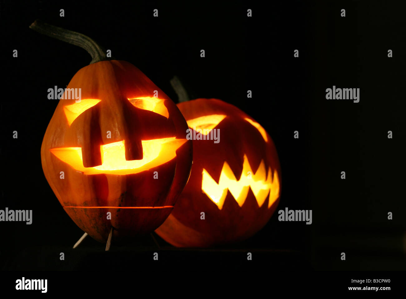 Set jack lantern pumpkins hi-res stock photography and images - Alamy